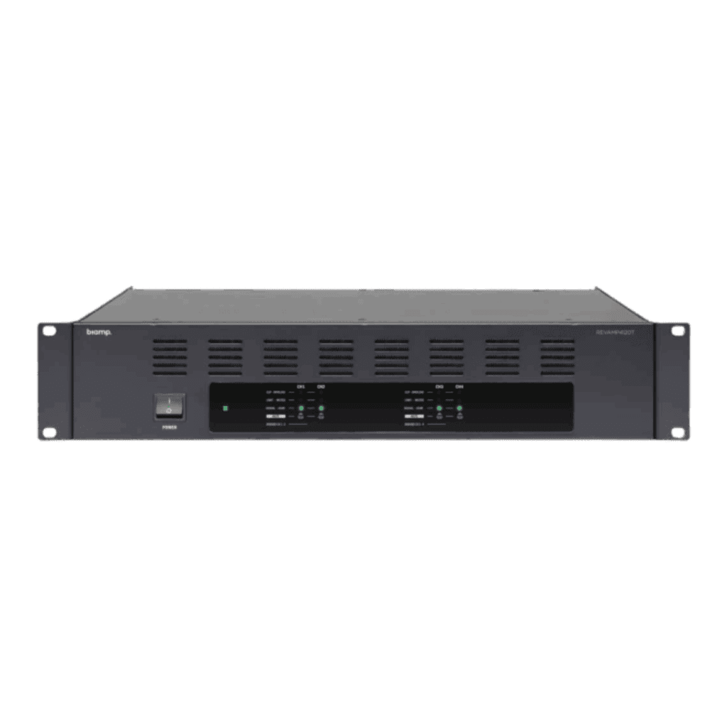 Biamp REVAMP4120T 4 Channel Class D Power Amplifier 4x, 120W - Future ...